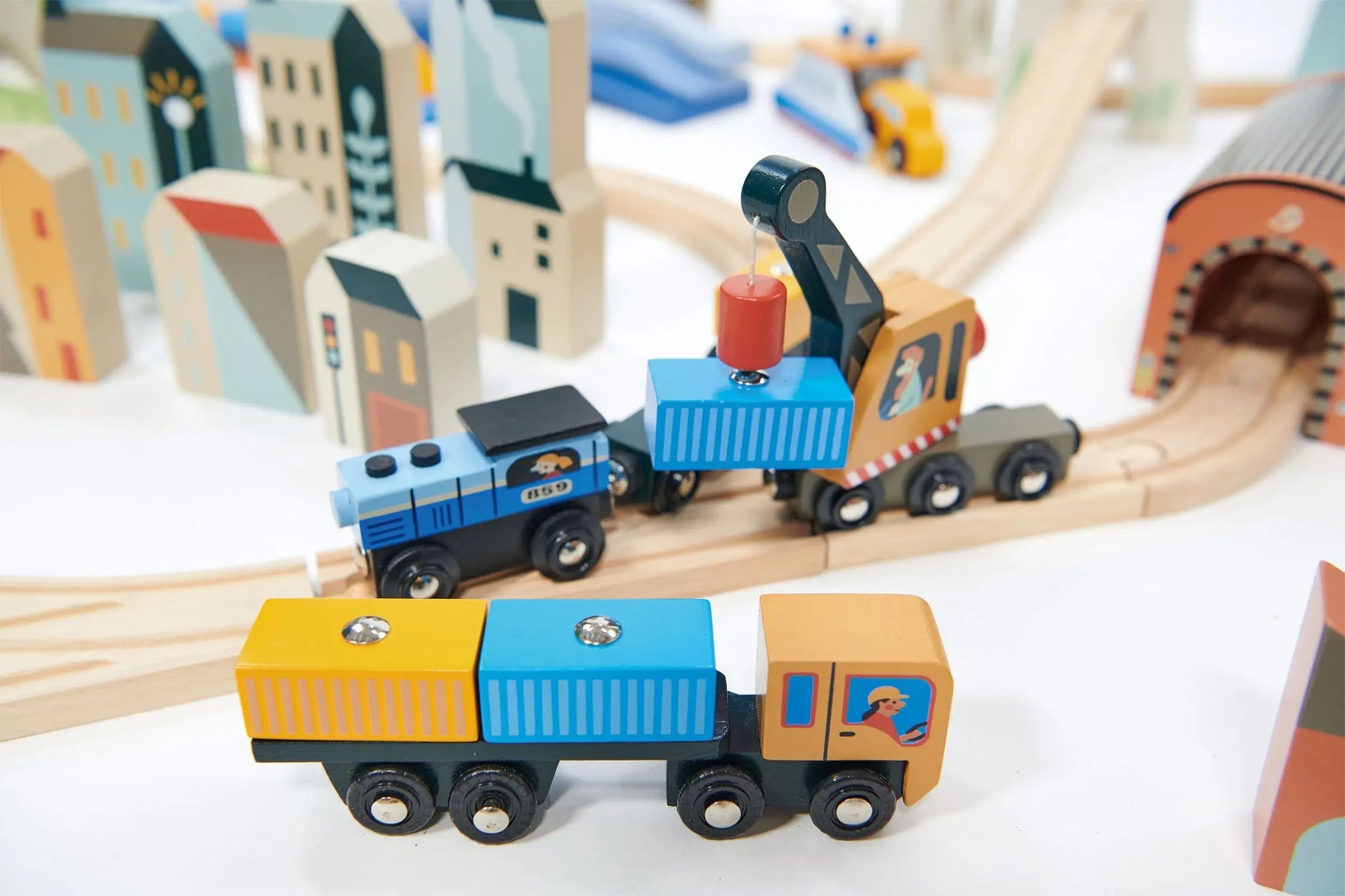 Mountain View Train Set | Train World | Tender Leaf – The Baby Penguin